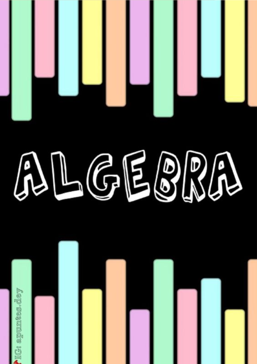 🚀 Las MEJORES Portadas de Algebra ️ 【2025