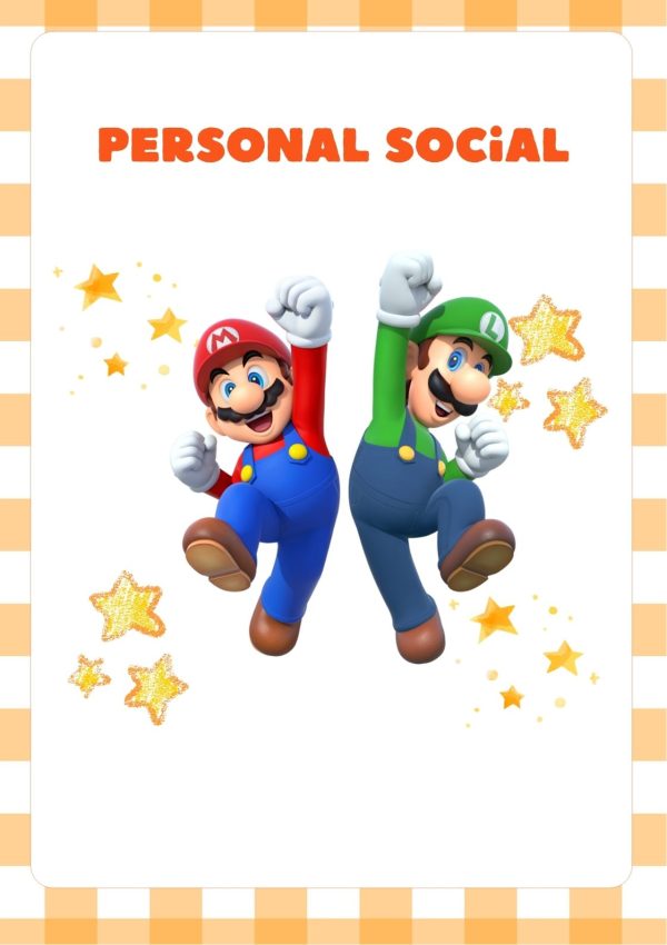 Portadas de Mario Bros para cuadernos 2026
