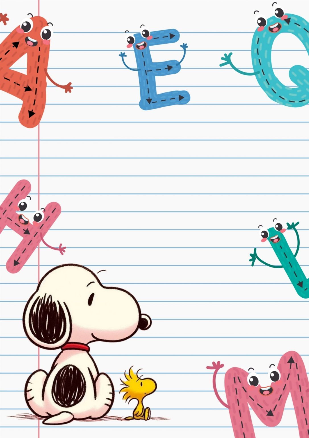50 Portadas de Snoopy para cuadernos: ideas bonitas y creativas para ...